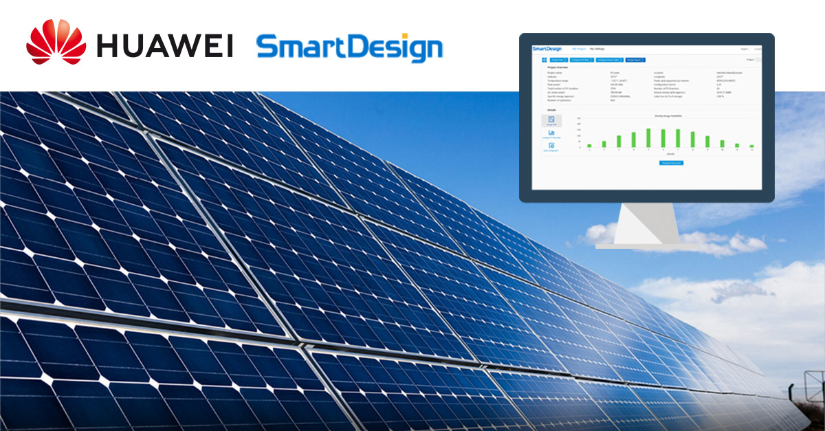 Configuratore Huawei SmartDesign: progetta e dimensiona l'impianto ...