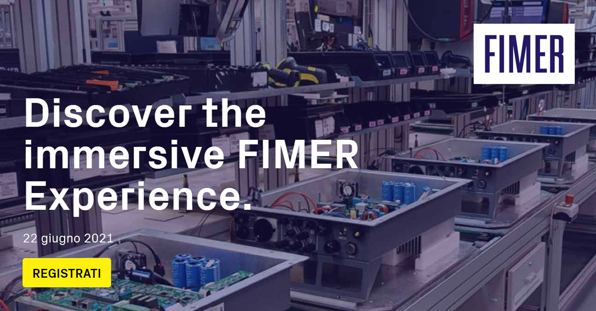 Virtual Tour di FIMER porte aperte a tutti i clienti e partner nel mondo