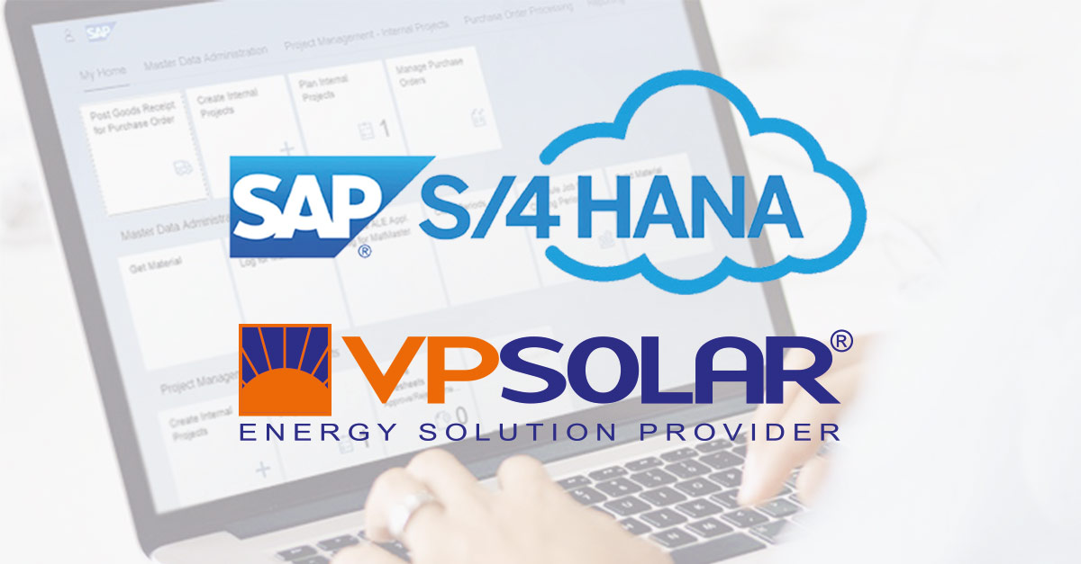 VP Solar Leads the Way with SAP S/4HANA Cloud Implementation