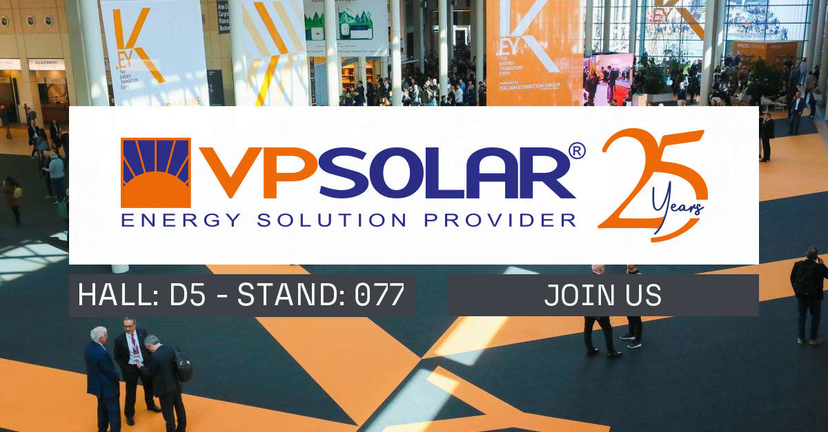 VP Solar at KEY Rimini and Intersolar Europe 2024