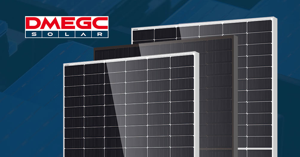 DMEGC Solar Infinity Series pv modules, also certified for agrivoltaics