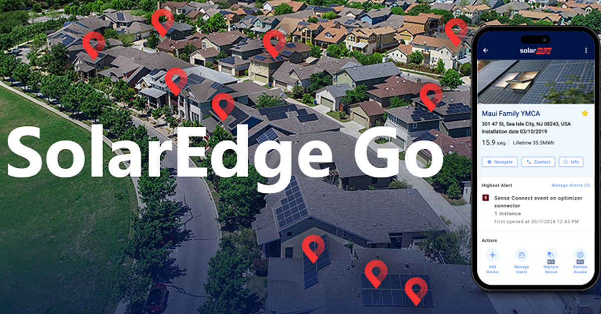 SolarEdge GO: the application to optimize your installations