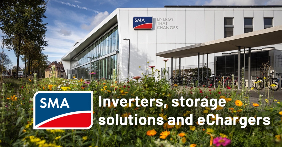 SMA: inverters, storage solutions and charging systems
